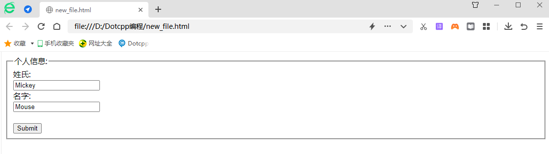 HTML表单和输入 - Dotcpp编程
