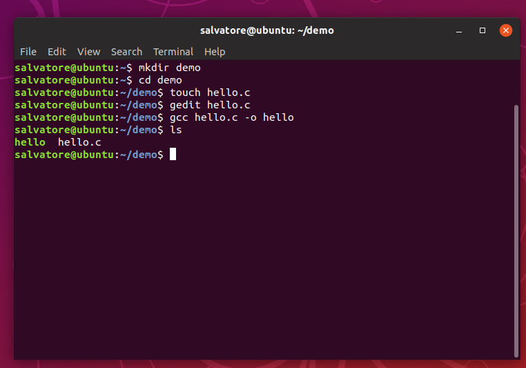 Linux系统gedit使用图文教程 - 编译器教程 - C语言网