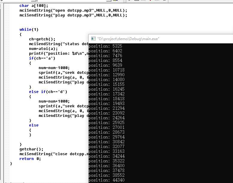 MCI快进和快退音乐 - MCI多媒体编程 - C语言网